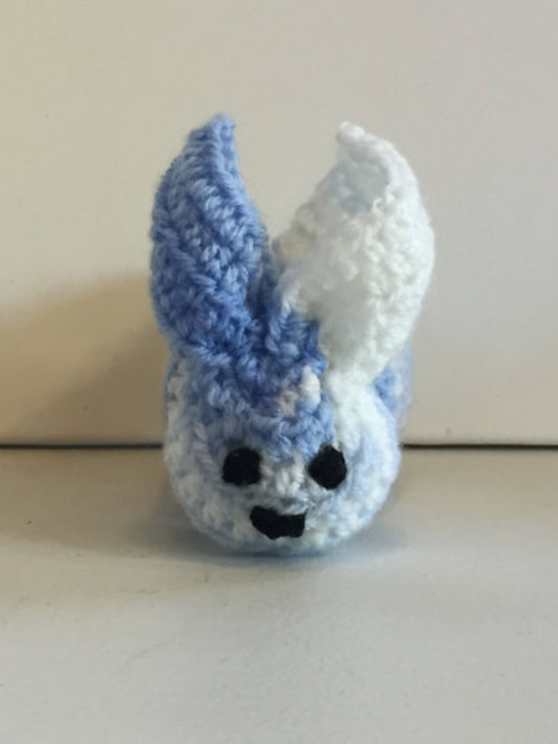 Bunny Rabbit Yarn Crochet Doll Chic Easter Small Stuffed - Etsy