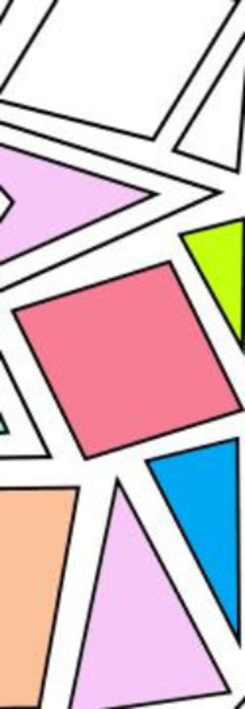 Coloring Page Zen Abstract Design Calm Printable, Geometric Shape ...