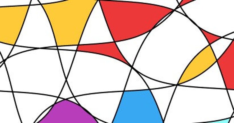 Curvy Coloring Page, Abstract Design, Printable, Zen Coloring, Calm ...