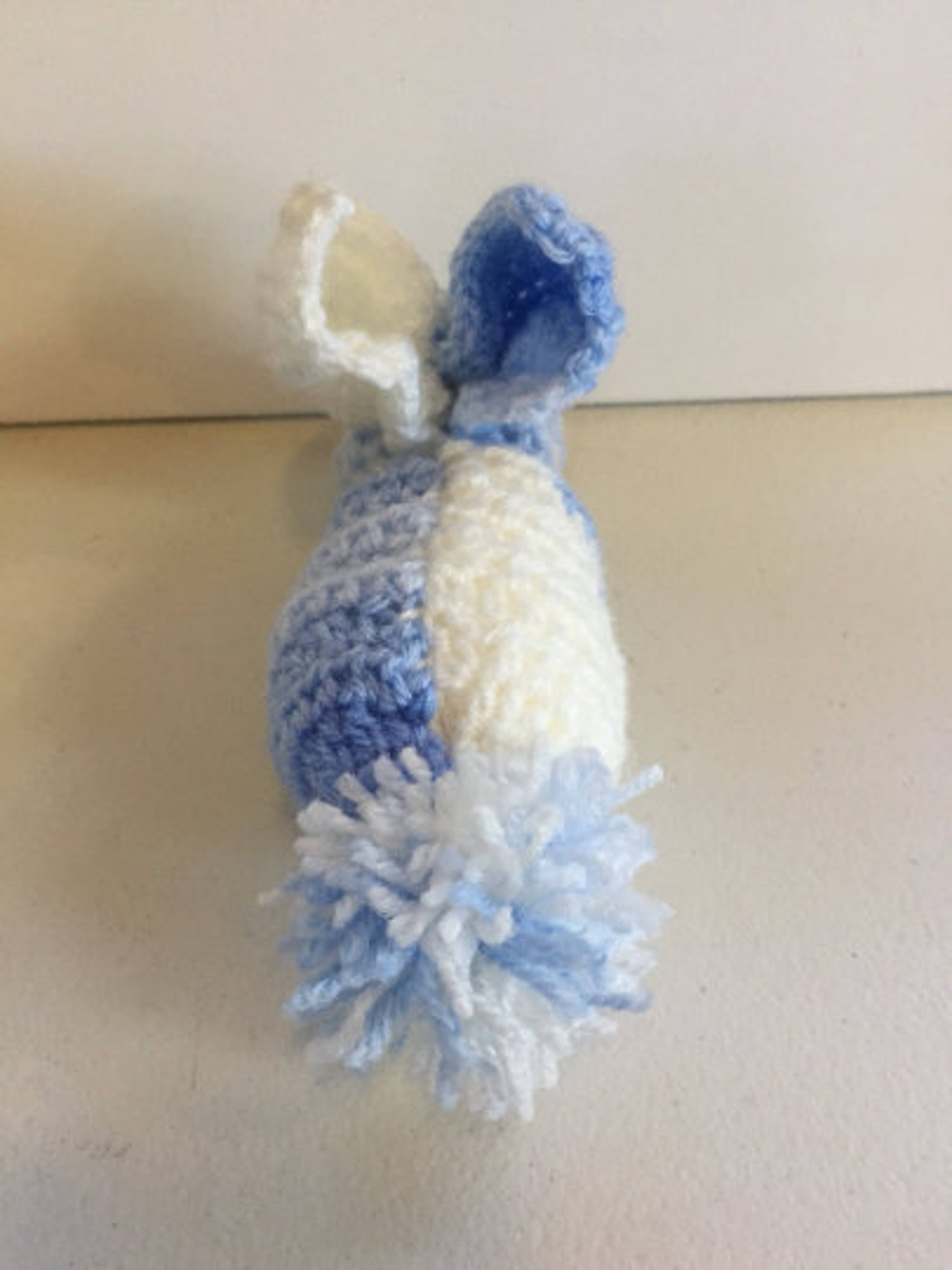 Bunny Rabbit Yarn Crochet Doll Chic Easter Small Stuffed - Etsy