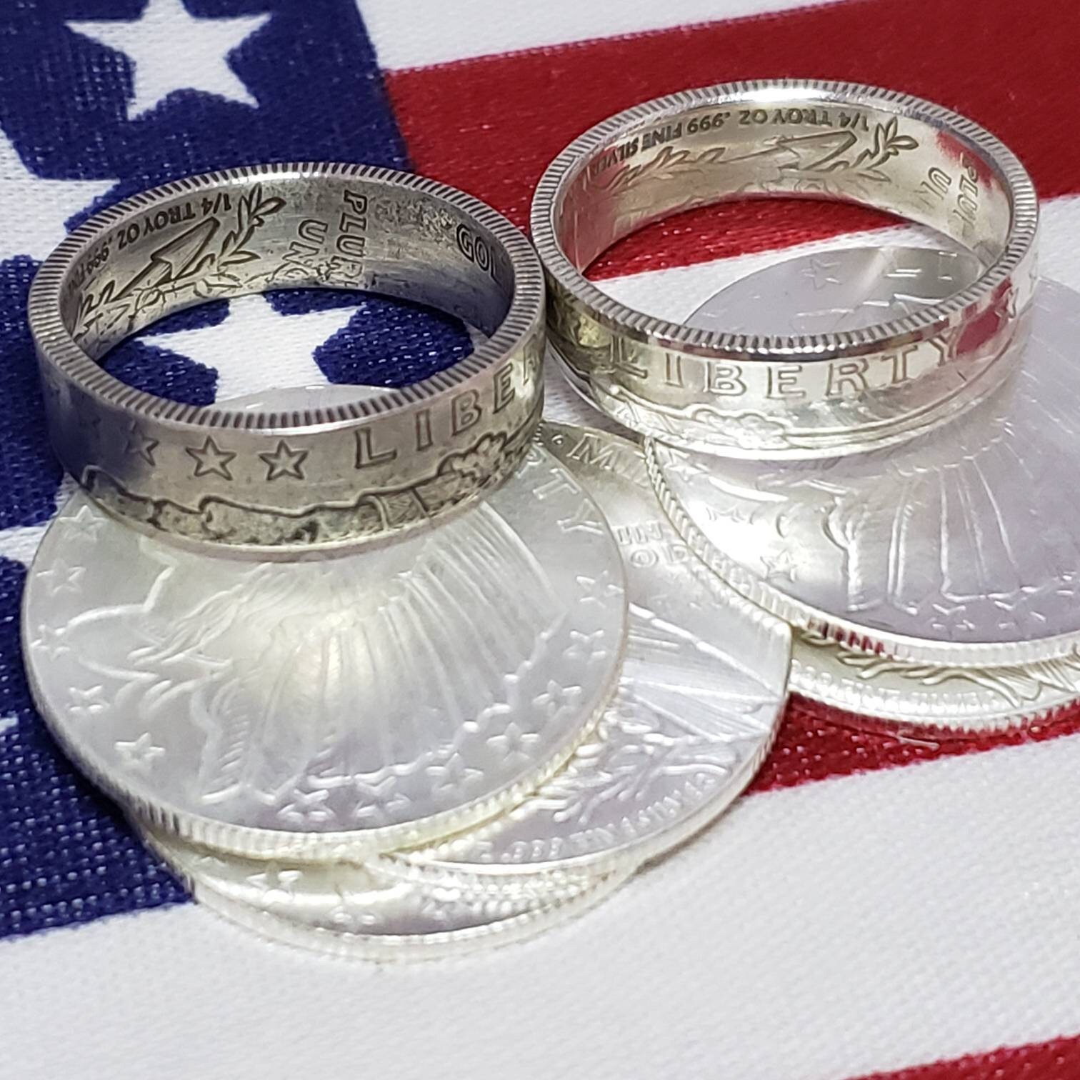 SILVER "liberty Ring" - Etsy