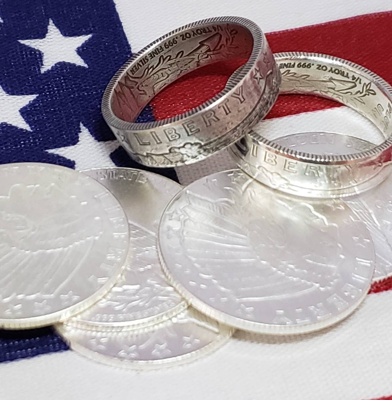 SILVER "liberty Ring" - Etsy