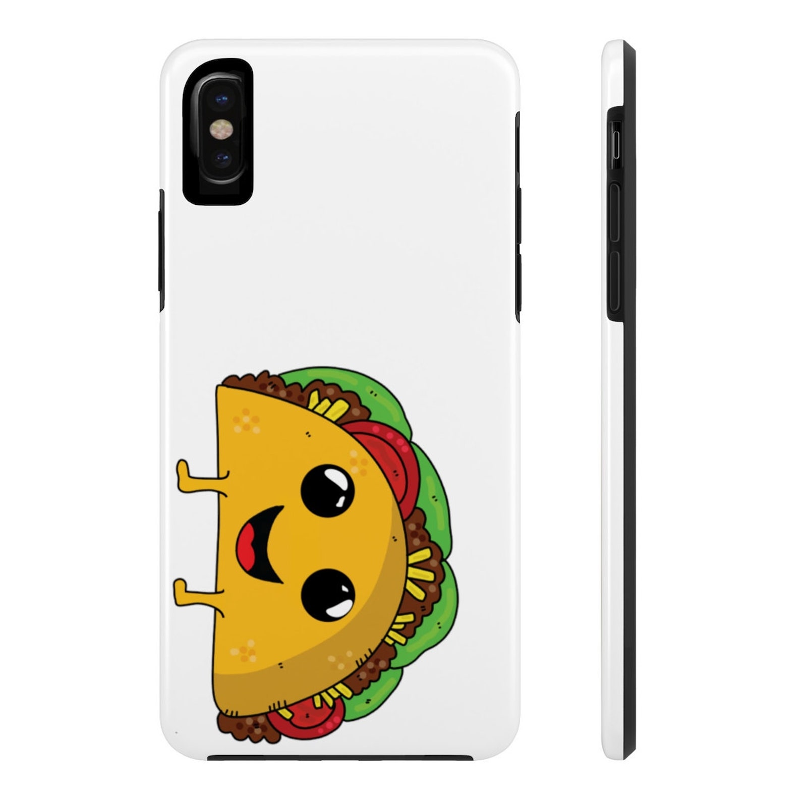Happy taco phone case | Etsy