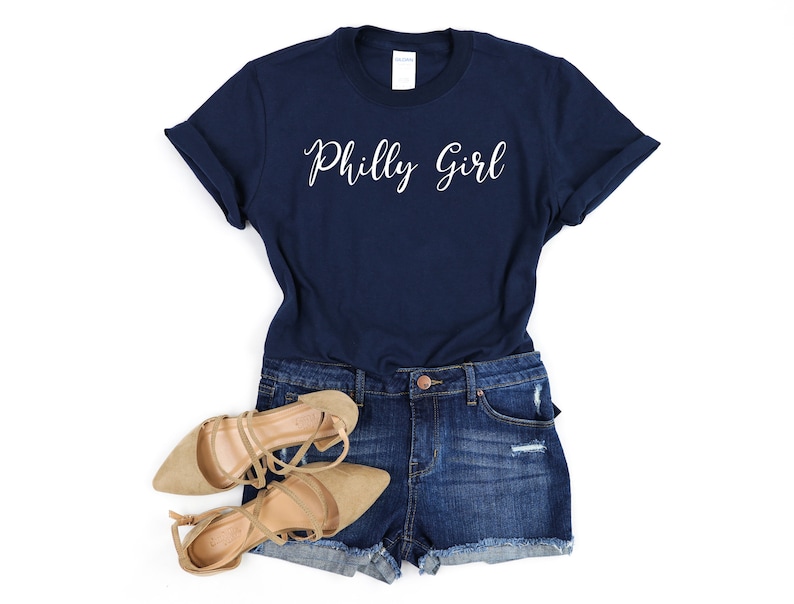 Philly Girl Shirt, Philadelphia Girl, Philadelphia Gift, Philadelphia ...