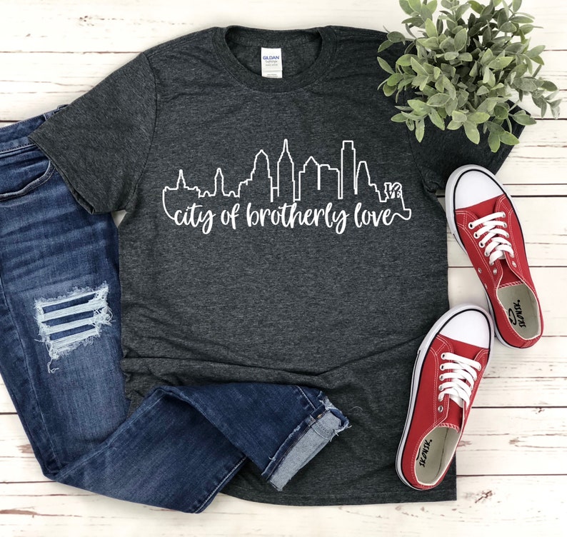 City of Brotherly Love Shirt Tank Top Sweatshirt - Etsy