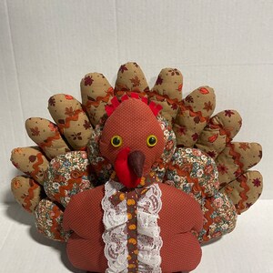 Stuffed Animal Plush Turkey Centerpiece Decoration Great for ...