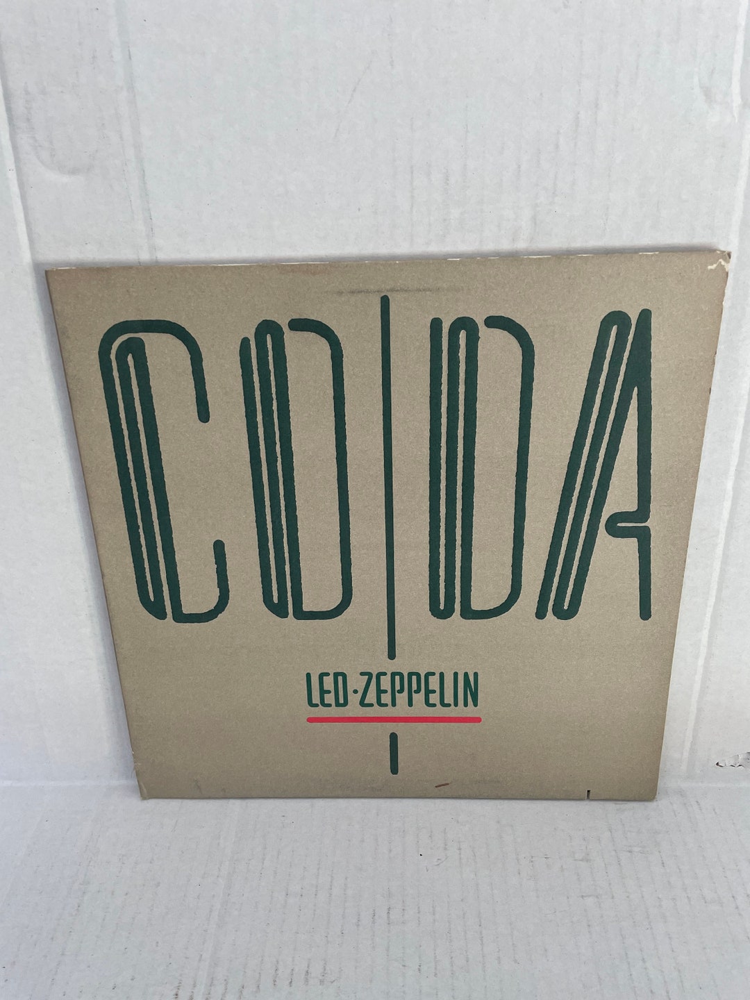 Led Zeppelin CODA Vinyl LP Record Album No Barcode 1982 80s 12 LP Great ...