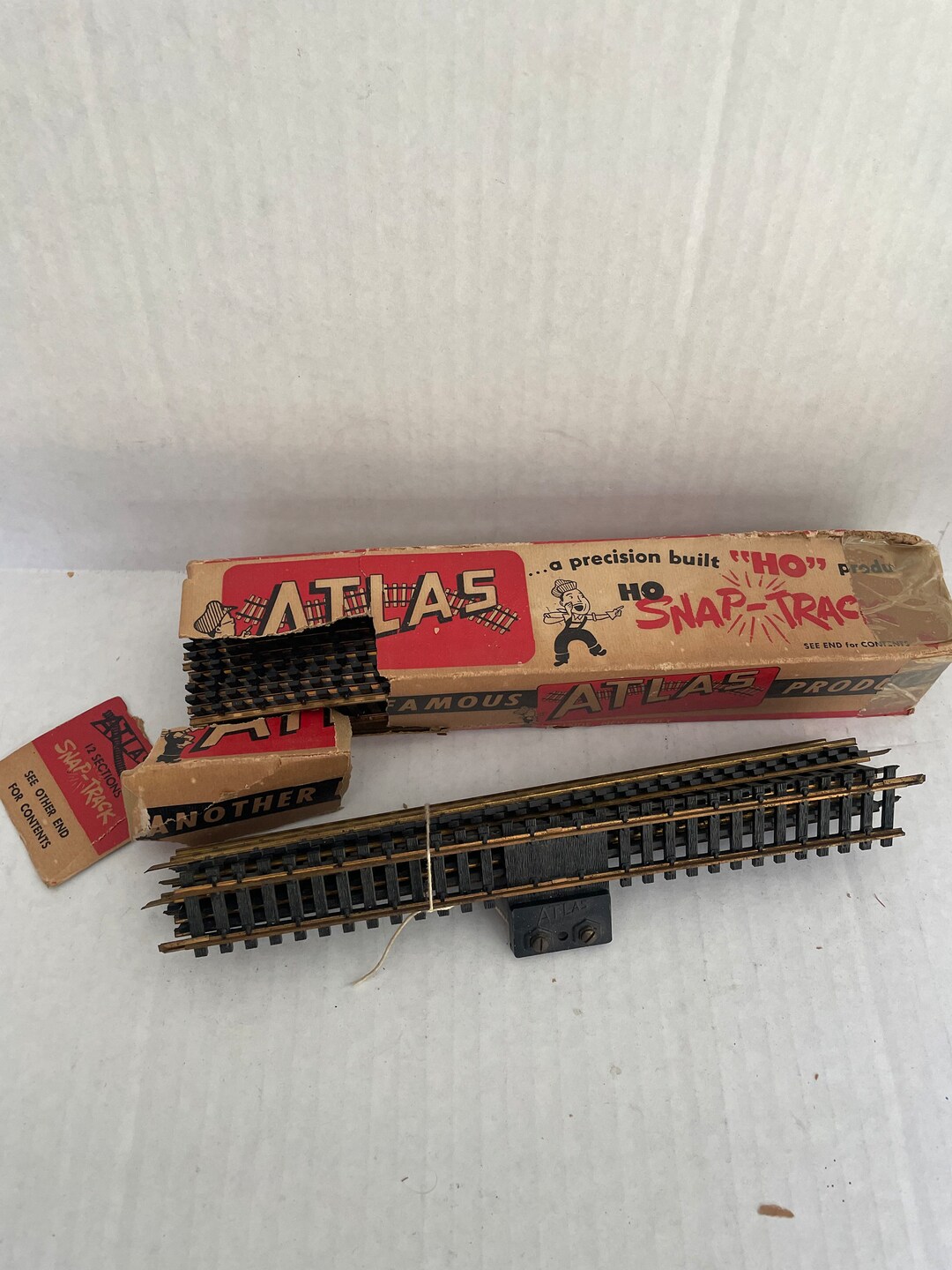 Vintage Model Train Tracks by Atlas Snap Tracks 17 Pieces From 1950s - Etsy