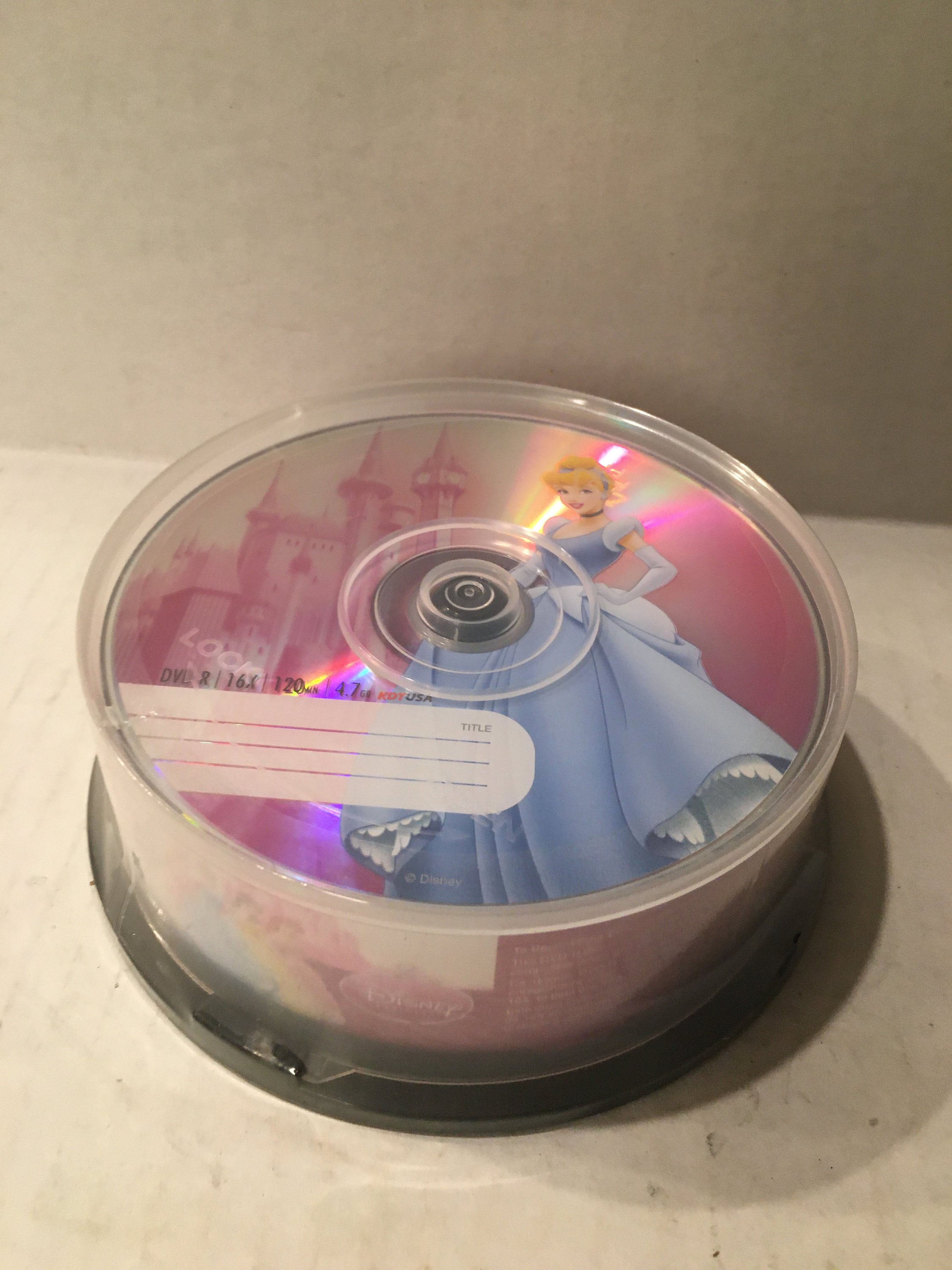 Disney Princess Blank Dvds DVD-R 25 Pack - Etsy