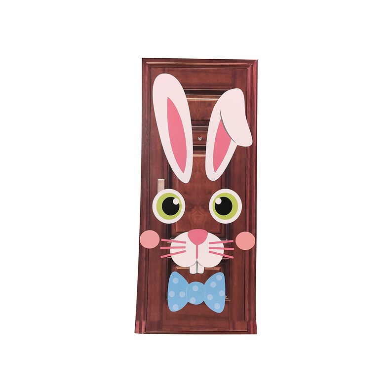 Easter Bunny Door Hanger or Wall Cover Decoration - Etsy
