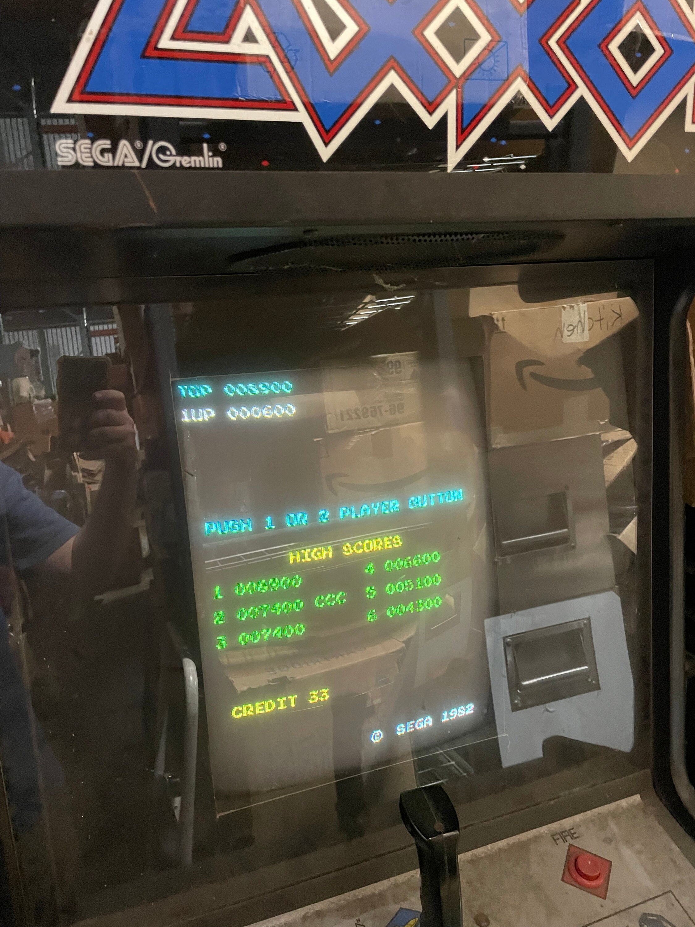 ZAXXON Arcade Machine by Sega/gremlin 1982 (excellent Condition) *RARE ...