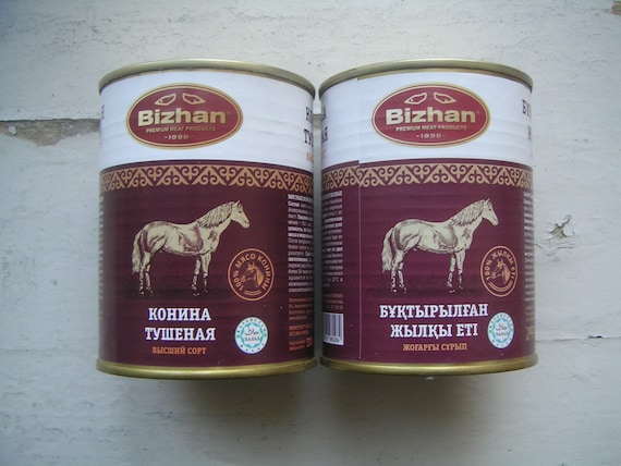 2 two Horse Stew Fully Cooked MRE Ready to Eat Army Tushonka - Etsy