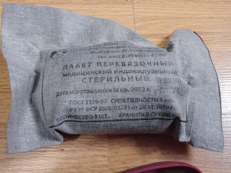 Kazakhstan Russian Army First Aid Kit: Bandage and Tourniquet - Etsy