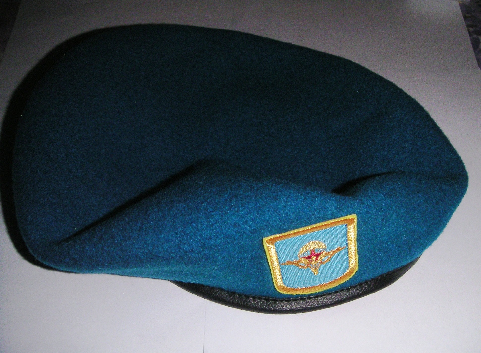 Kazakhstan VDV Airborne Blue Beret Hat - Etsy