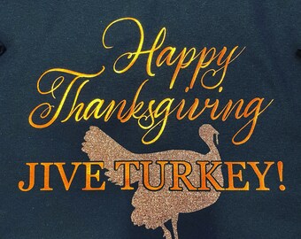 Jive Turkey Svg - Etsy