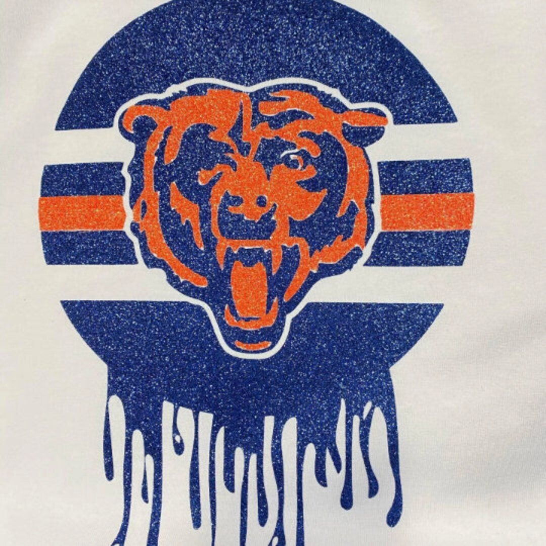 Chicago Drip Football - Etsy