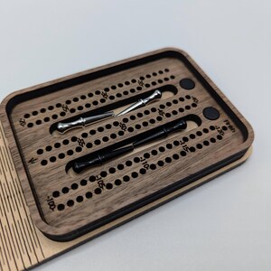 Mountain Themed Travel Cribbage Board - Etsy