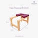 Yoga Headstand Stool/bench. Inversion Bench. Shirsasana Bench. - Etsy