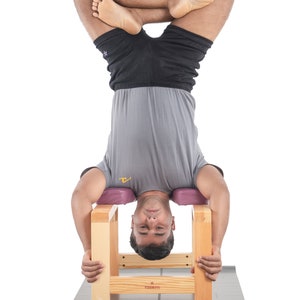 Yoga Headstand Stool/bench. Inversion Bench. Shirsasana Bench. - Etsy