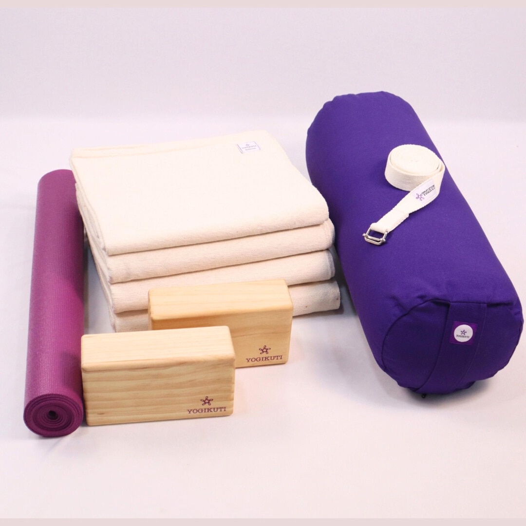 Kit yoga per principianti, attrezzi per yoga Iyengar, coperta yoga in ...