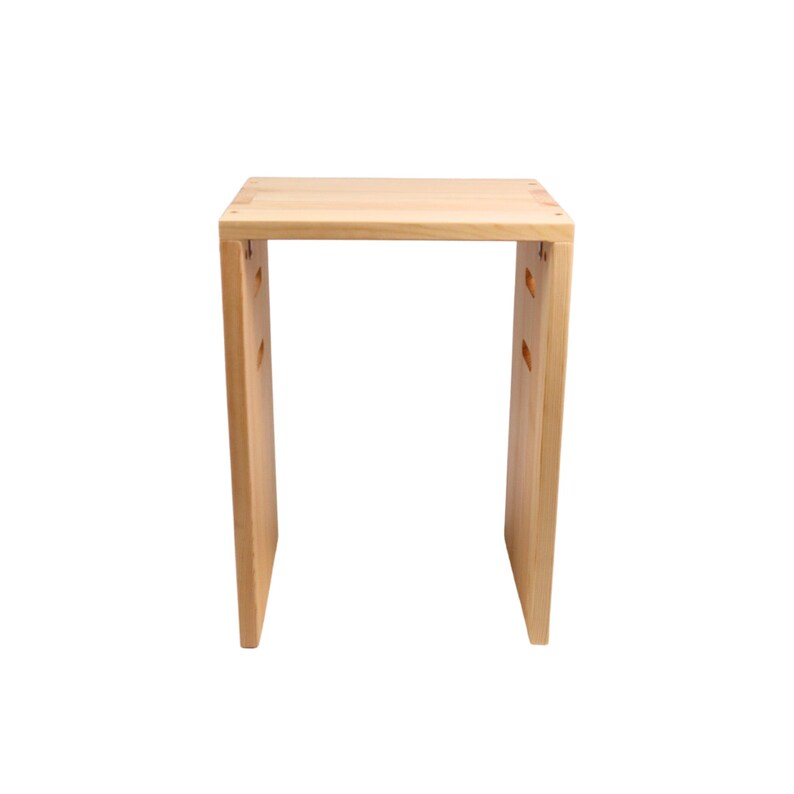 Iyengar Yoga Halasana Box- A: Wooden Yoga Bench, Support for Plough ...