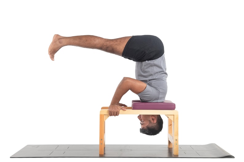 Yoga Headstand Stool/bench. Inversion Bench. Shirsasana Bench. - Etsy