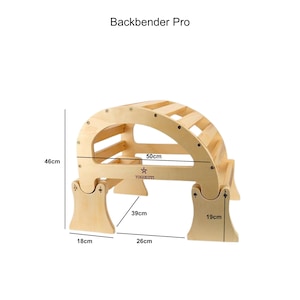Yoga Backbender Pro, Yoga Bench, Backbending Bench, Iyengar Yoga Props ...