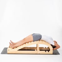 Iyengar Yoga Back Bending Bench. Wooden Yoga Bench. Viparita Dandasana ...