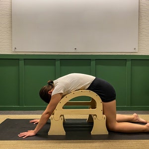 Yoga Backbender Pro, Yoga Bench, Backbending Bench, Iyengar Yoga Props ...