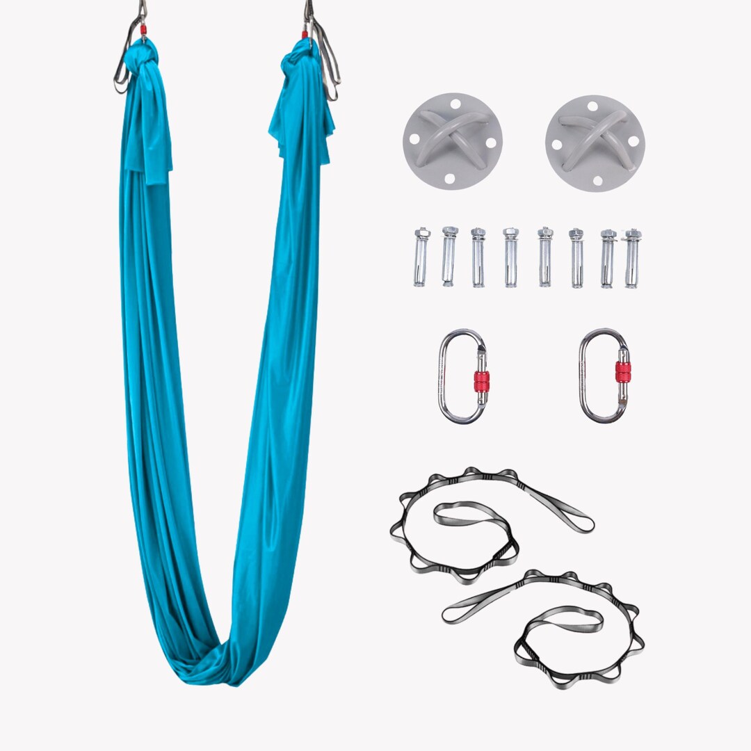 Aerial Yoga Hammock Kit (5meters) | Swing Set for Flying Yoga - Etsy