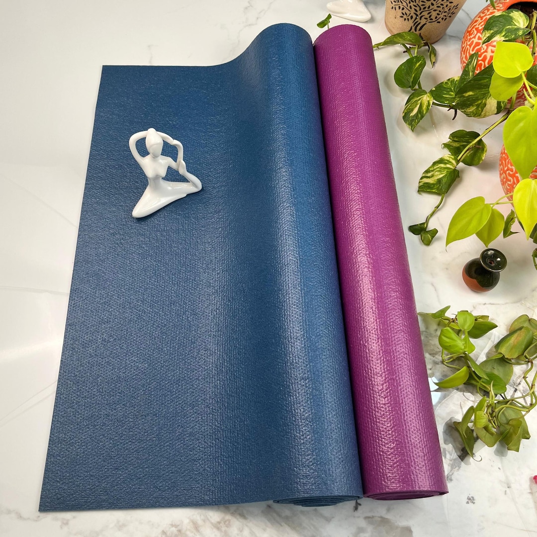 Iyengar Sticky Yoga Mat 3mm (set of 2), Best Mat for Iyengar Yoga ...