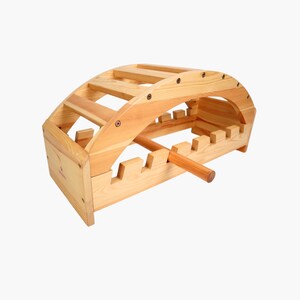 Yoga Viparit Dandasan Bench(small) for Backbending Asanas & Restorative ...