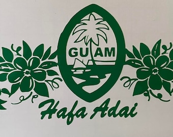 Guam Seal Decal - Etsy