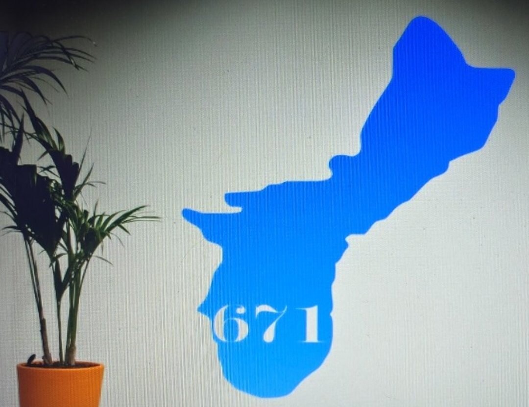 5/9/2024 New Guam Map 671 - Etsy