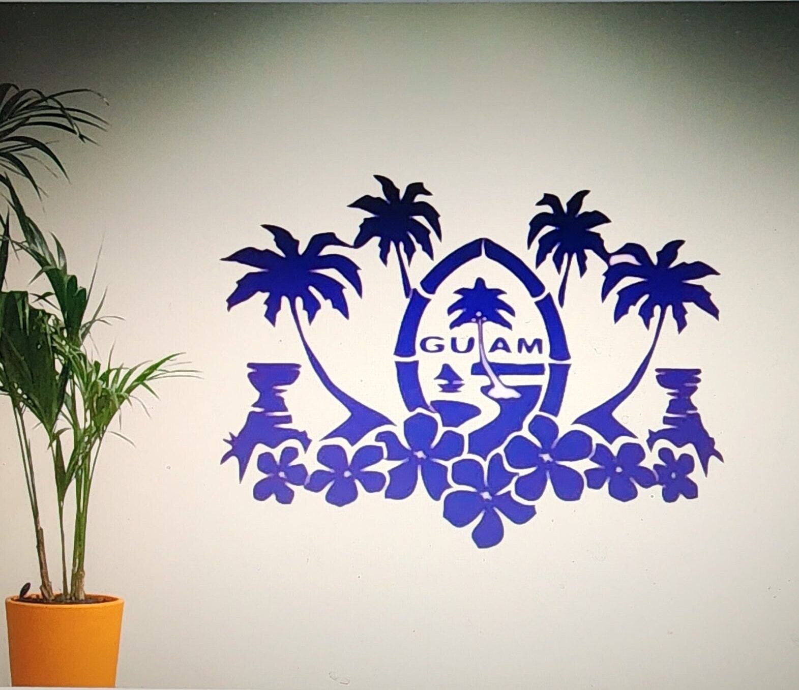 New Guam Island Seal-chamorro, Chamoru Vinyl Decal Sticker - Etsy