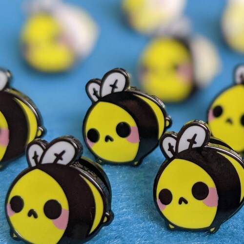 Cute Kawaii Animal TINY Enamel Pins | Etsy