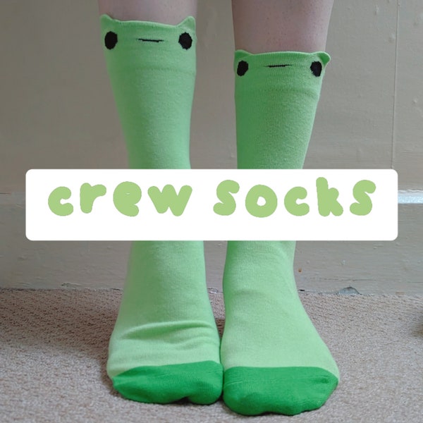 Frog Socks - Etsy