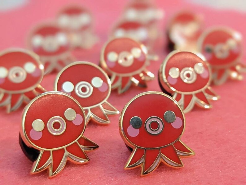 Cute Kawaii Animal TINY Enamel Pins - Etsy