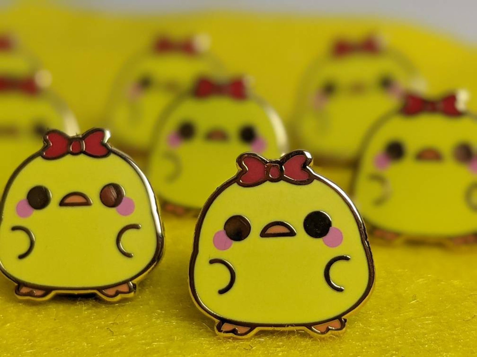 Cute Kawaii Animal TINY Enamel Pins - Etsy