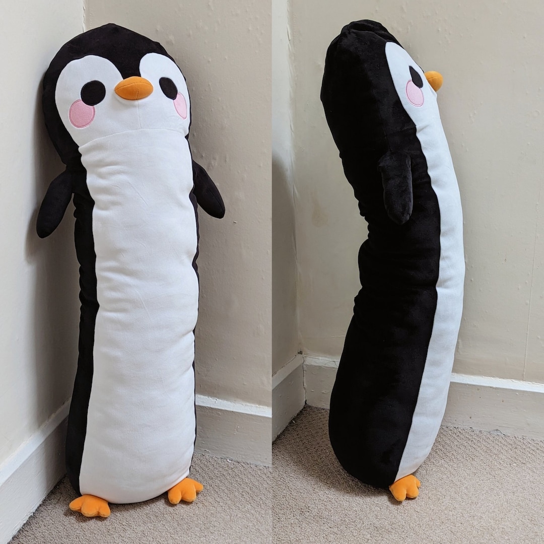 Squishy Plushie Pals Long Penguin Body Pillow - Etsy Canada