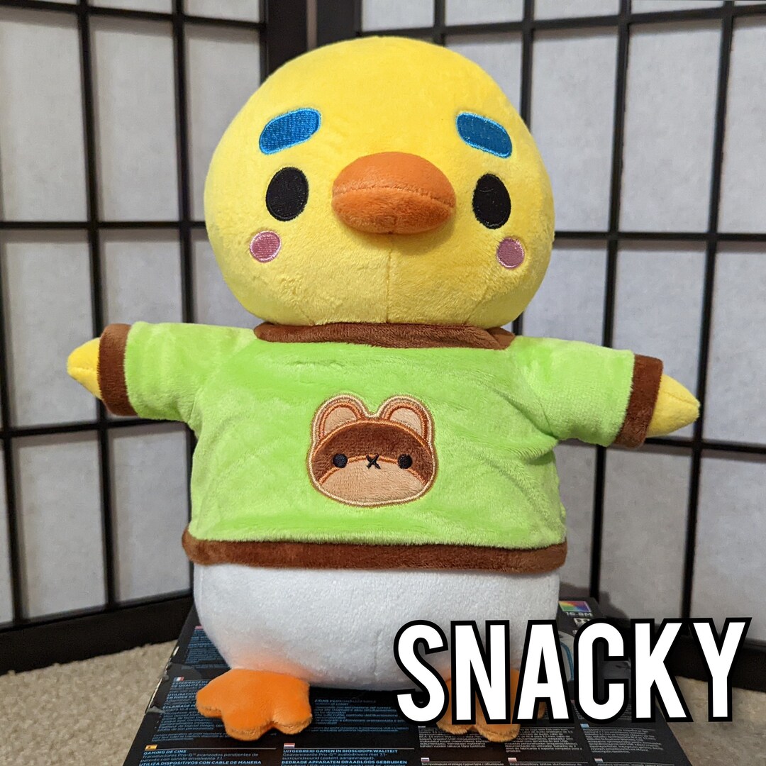 Pingki Plush Pals: Snacky the Duck - Etsy