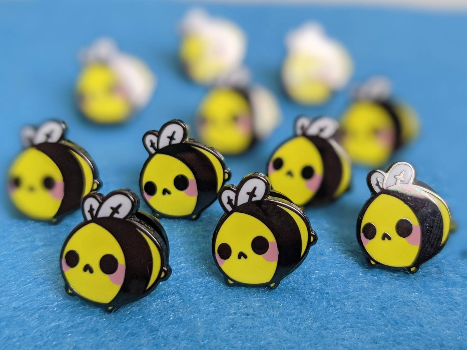 Cute Kawaii Animal TINY Enamel Pins - Etsy
