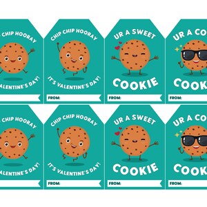 Valentines Printable Cards, Friend Valentines Tags, Kids School ...