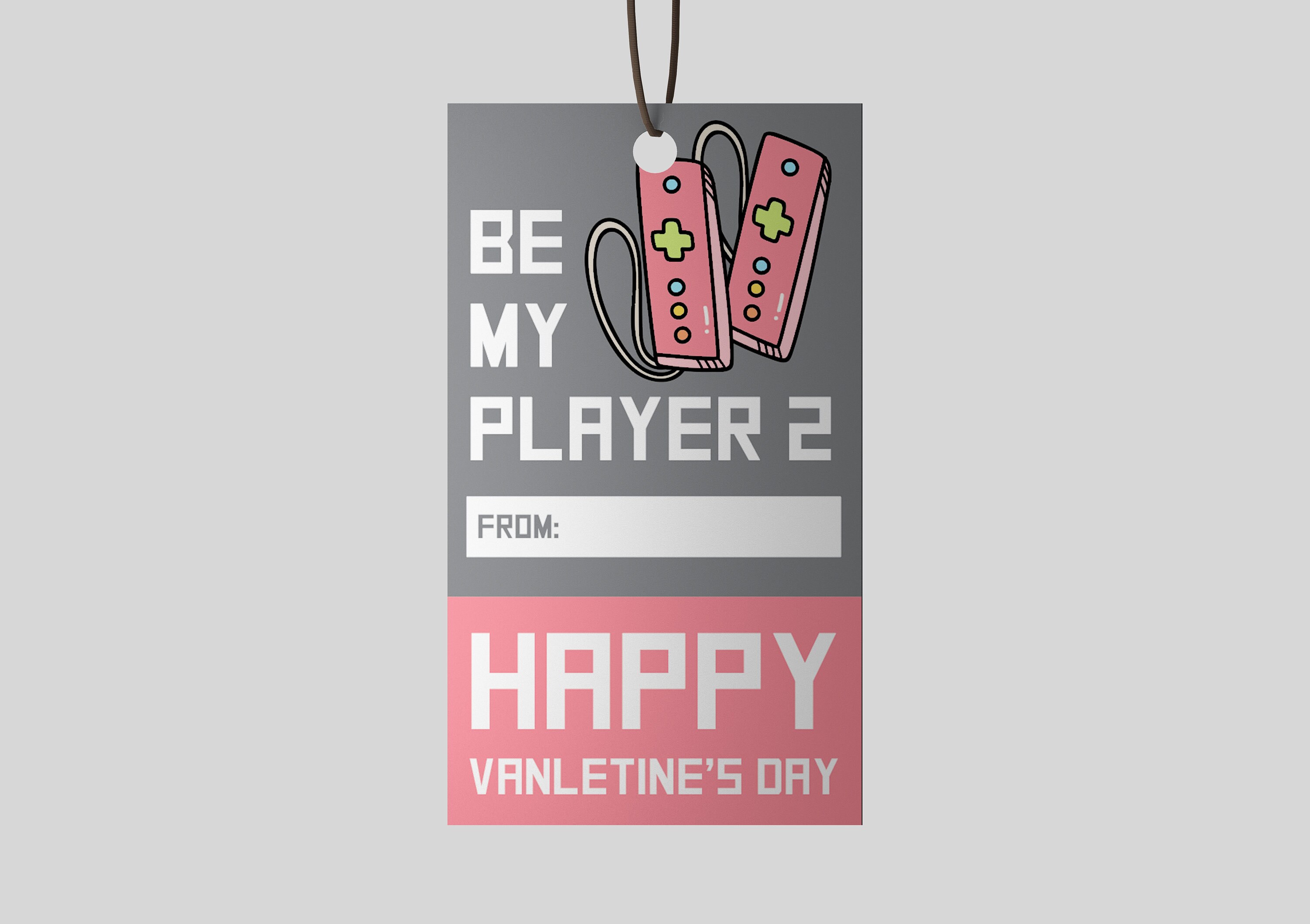 Valentines Printable Cards Friend Valentines Tags Kids School ...