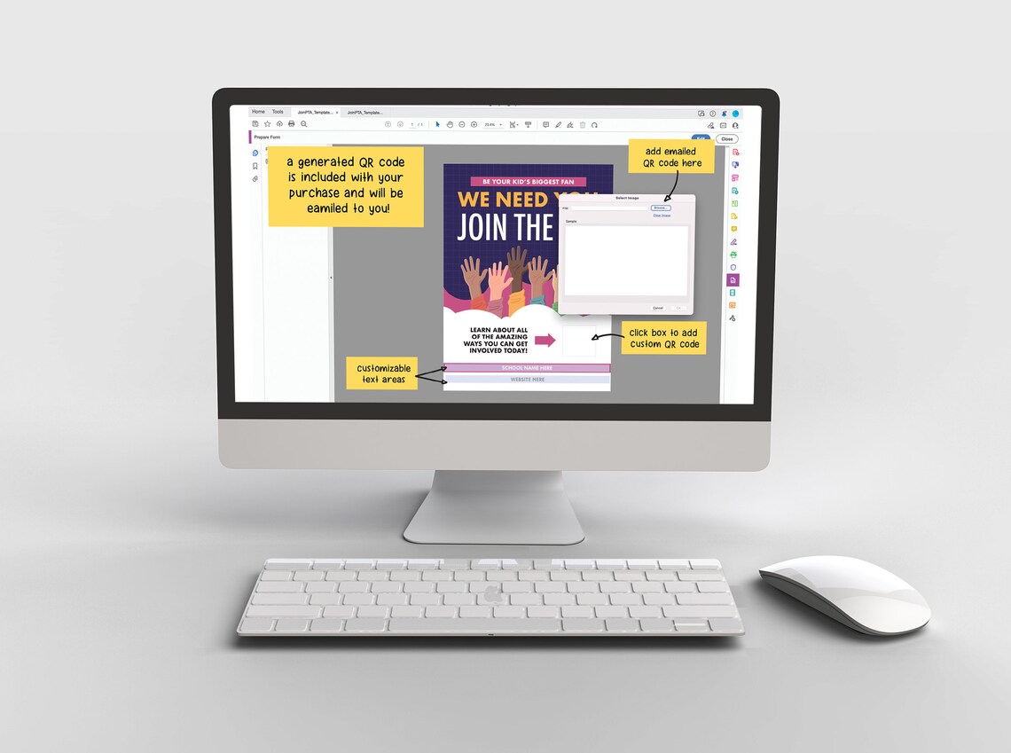 PTA Poster PTA Flyer Classroom Printable Handout Flyer - Etsy