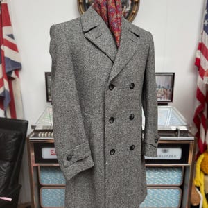 Vintage Late 1960s Early 70s Varteks International Pure New Wool Double ...