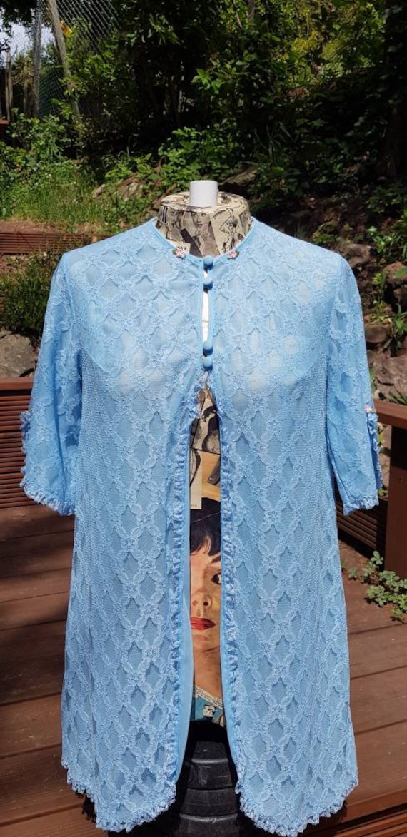 Vintage 1960s 60's Pippa Dee double layered chemise baby | Etsy