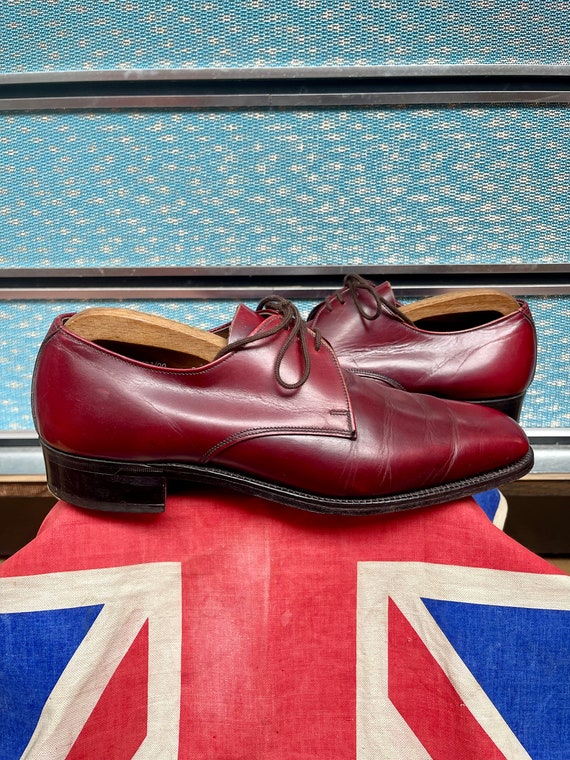 Beautiful Vintage 1960s Saxone cherry red/ox blood Ep… - Gem