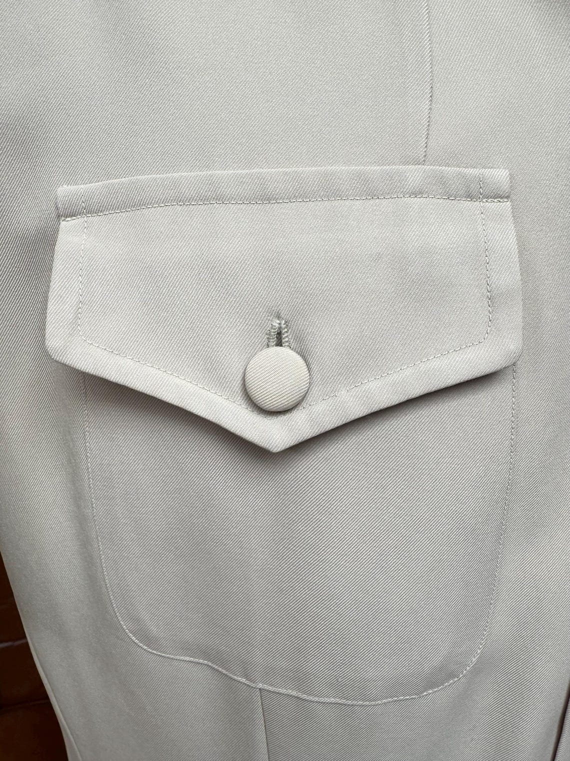 Stylish Vintage 1970s Sartorial Dandy Fit and Flare Safari Leisure ...