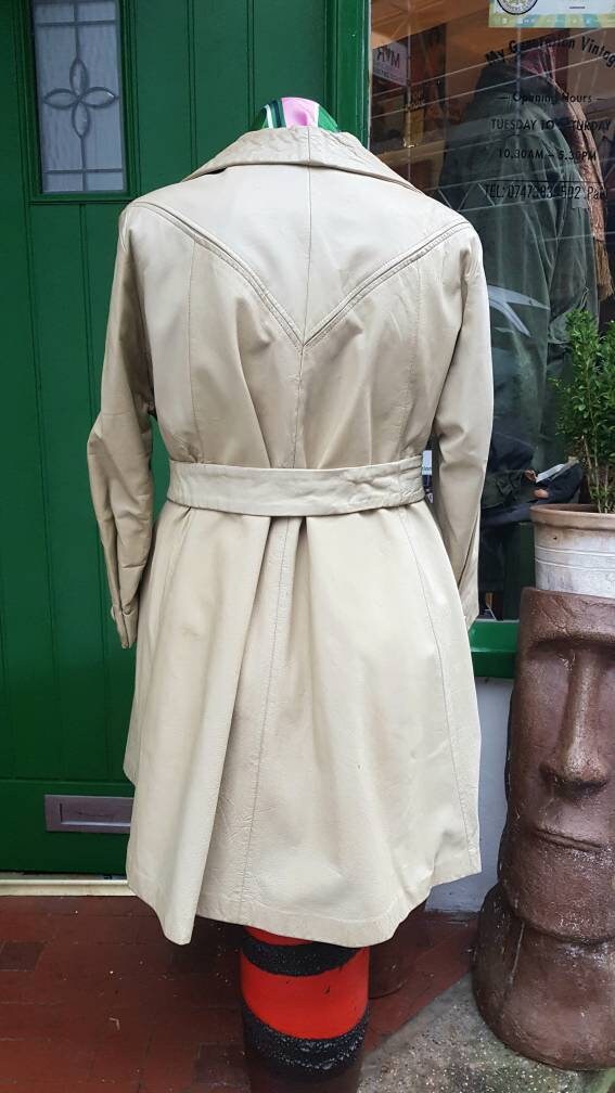 Vintage 1950s 60s Pin up Ivory Belted Hour Glass Leather - Etsy